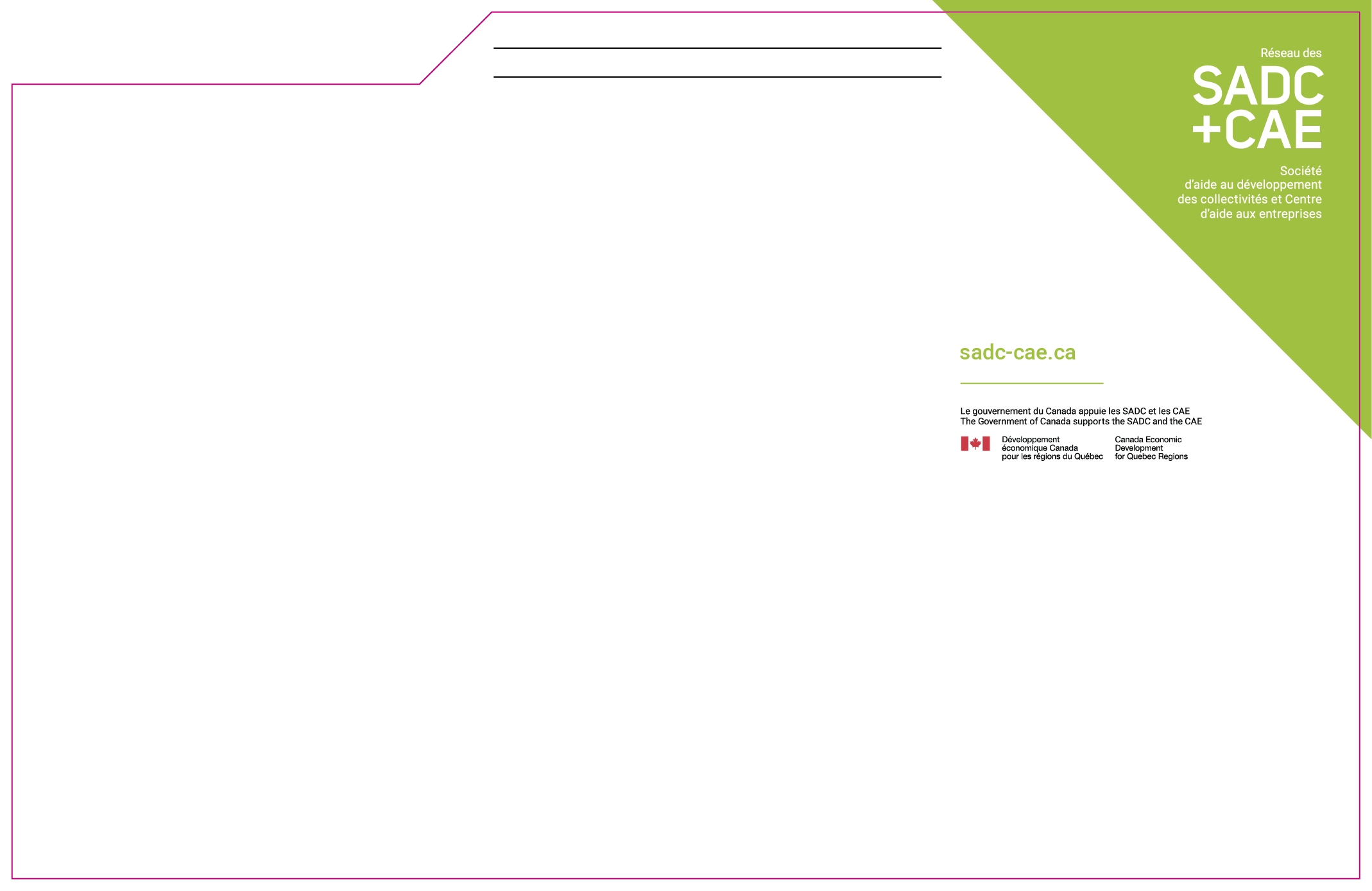 CHEMISE À DOSSIER / FILE FOLDER – Imprimerie Charlevoix